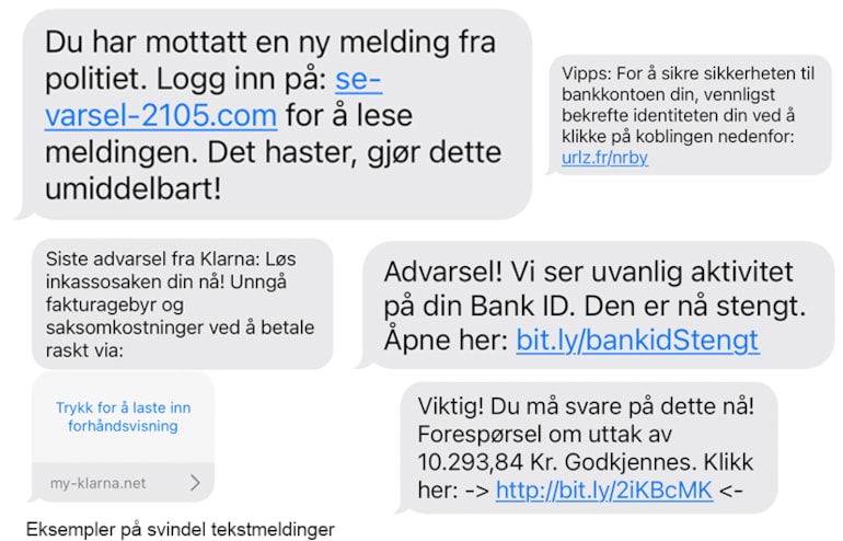 Se opp for SMS-svindel!